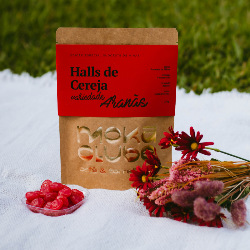 Café Halls de Cereja 250g - Moka Clube